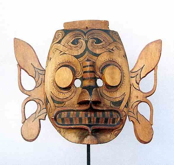 Mark A. Johnson Tribal Art > 38: Wood “Hudoq” Mask